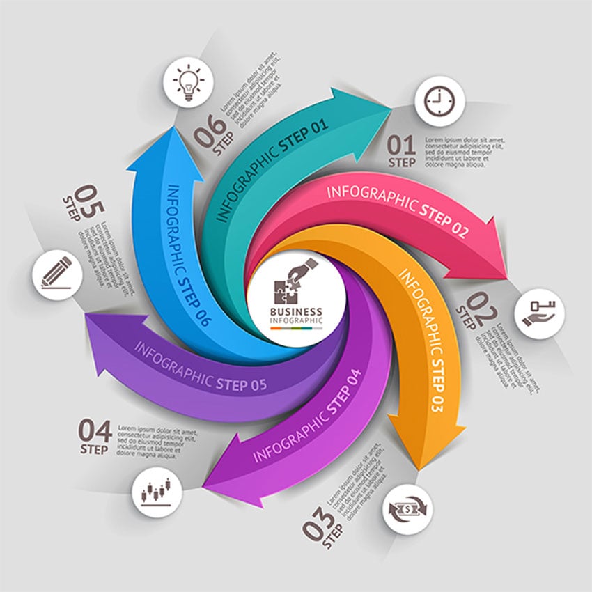 27 Template Infografis Kreatif | Envato Tuts+