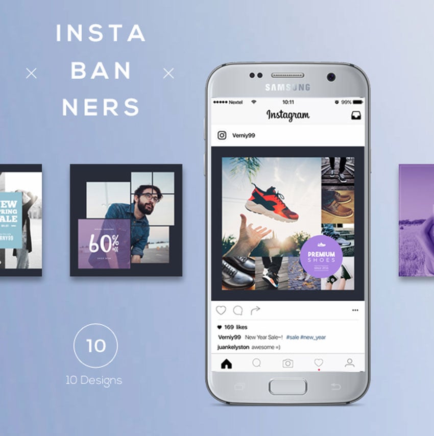 28 Inspiring Instagram Graphics, Banners & Themes | Envato Tuts+