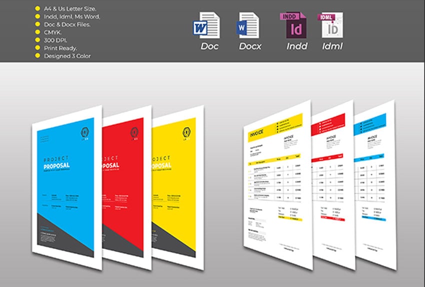 21 Plantillas creativas para folletos editables en Microsoft Word (las ...