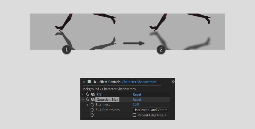How to Add Soft Shadow Effects to Cartoon Animation Using After Effects ...