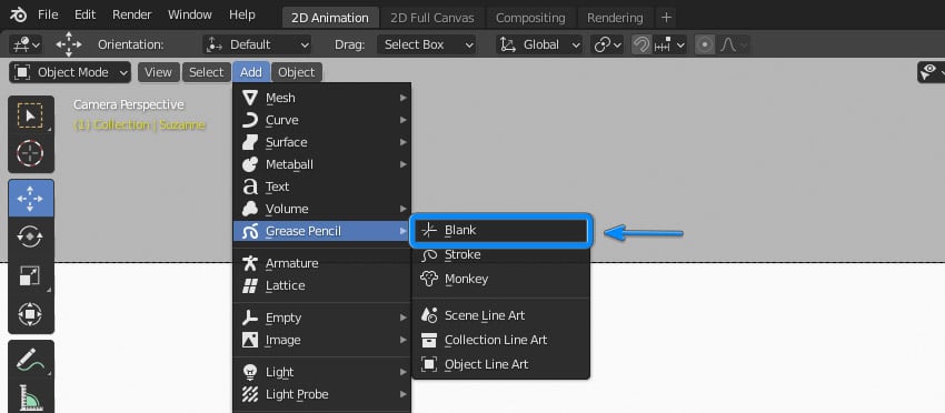 How to Make 2D Animation in Blender With Draw Mode and Grease Pencil ...