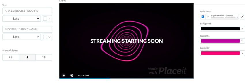 How to Make a Waiting Screen for Live Streaming and Use Looping Video ...