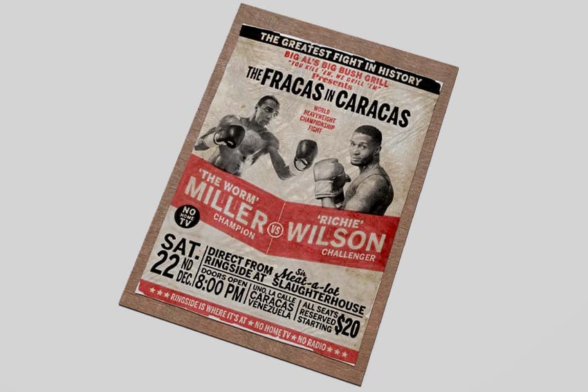 How to Create a Retro Boxing Poster in Photoshop | Envato Tuts+