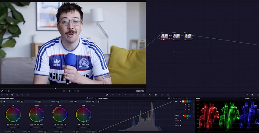 DaVinci Resolve color grading tutorial | quick start guide | Envato Tuts+