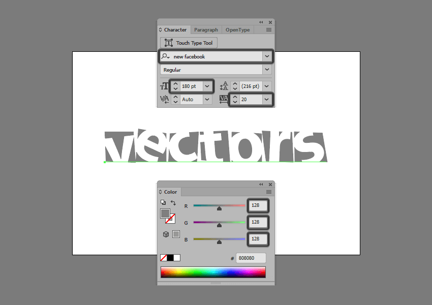 How To Make A Wooden Text Effect With Adobe Illustrator Envato Tuts