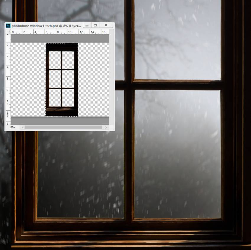 How to Create a Scary Window Scene Photo Manipulation With Adobe ...