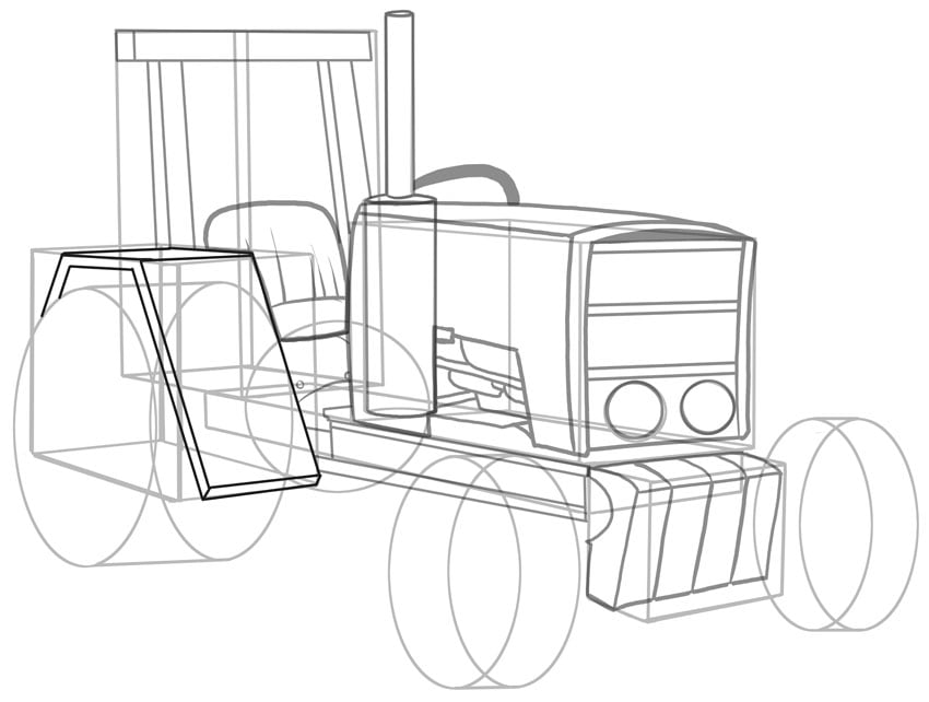 How to Draw Vehicles: Tractors | Envato Tuts+