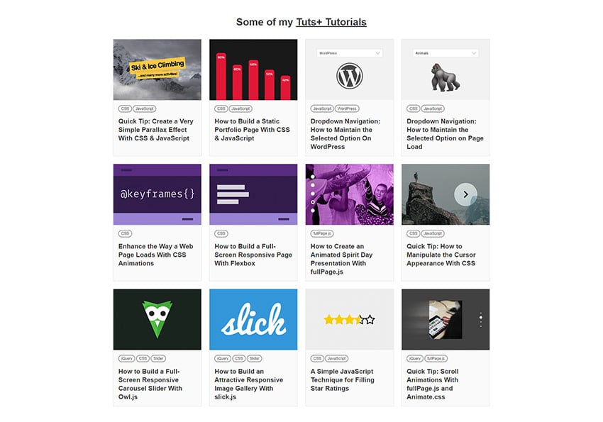 How to Embed Random Content Inside a Grid Layout (With PHP) | Envato Tuts+