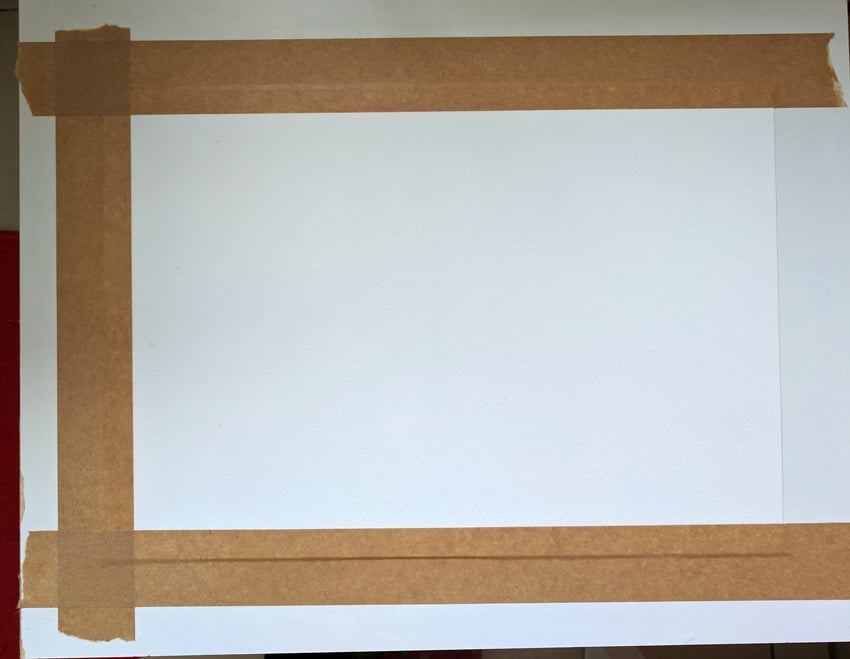 How to Stretch Paper for Watercolour and Gouache and Avoid My Mistakes ...