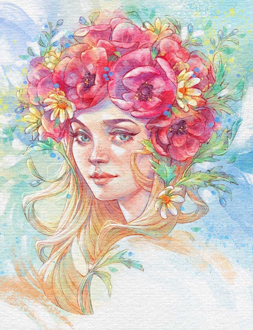 How to Paint Watercolor in Procreate