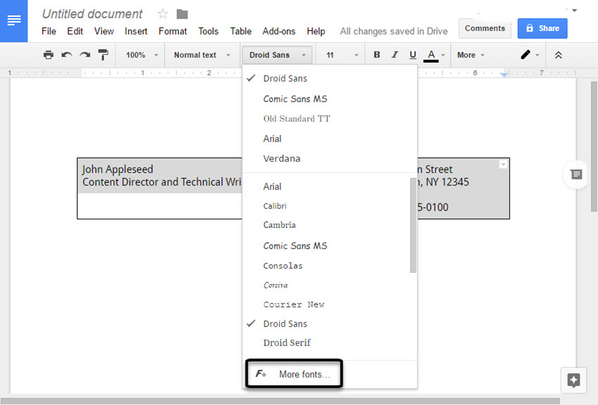 How to Make a Professional Resume in Google Docs | Envato Tuts+