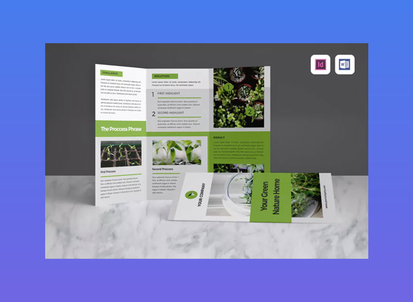 How to Quickly Make a Brochure in Microsoft Word Using a Template ...