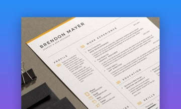 30+ Simple Resume CV Templates (Easily Customizable & Editable for 2022 ...