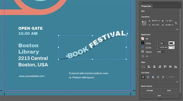 How To Create Type On A Path In InDesign Envato Tuts How To Create Type On A Path In InDesign Envato Tuts