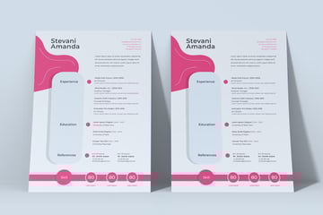 20 Best Visual CV Resume Templates for Artists & Creatives (in 2025 ...