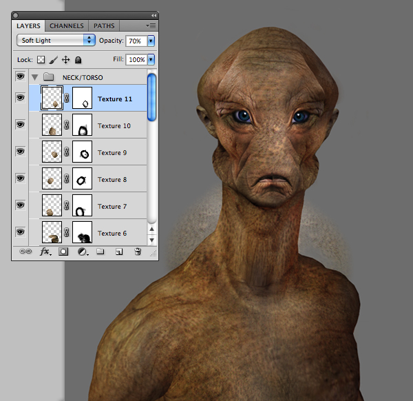 Create an Alien Portrait Using Photo Manipulation Techniques