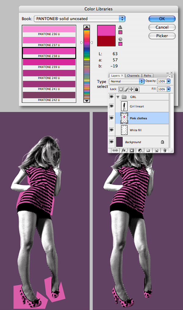 Create a Three-Color Illustration for Screen Printing | Envato Tuts+