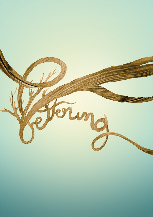 How to Create Organic Lettering Using Photo Manipulation Techniques ...