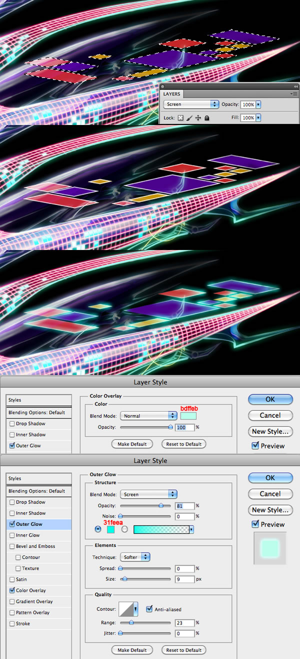 Create a Futuristic Touch Screen Interface Illustration in Photoshop ...