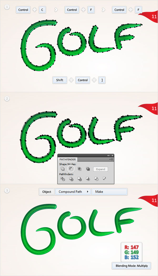 Create a Golf Themed, Vector Illustration | Envato Tuts+