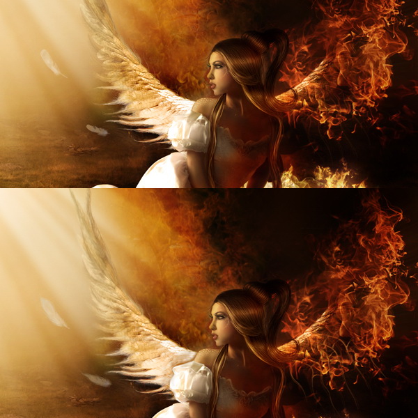 How to Create a Fallen Angel on Fire Photo Manipulation | Envato Tuts+