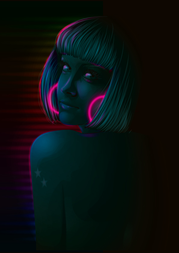 Create a Beautiful Retro Futurism Portrait | Envato Tuts+