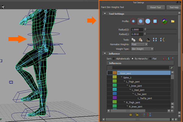 Building A Complete Human Character Rig In Maya, Global Control and ...