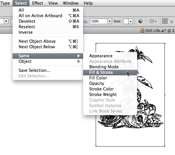 Create a Graphic Still Life with Image Trace and the Blob Brush Tool ...