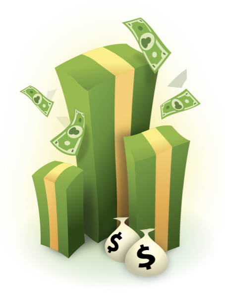 Create a Big Money Illustration Using Simple Shapes | Envato Tuts+