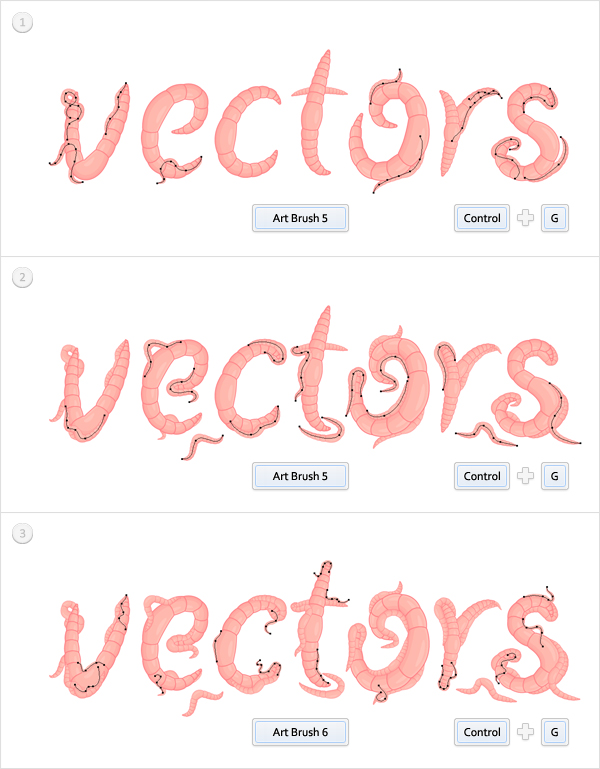 Create a Curvy, Worms Text Effect in Illustrator | Envato Tuts+