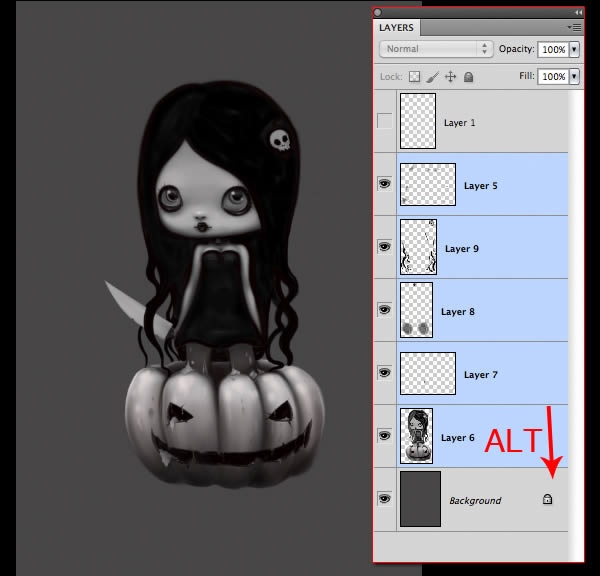 Create a Spooky Halloween Illustration in Photoshop | Envato Tuts+