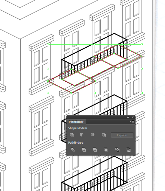 How to Create a Detailed Isometric Building in Adobe Illustrator ...