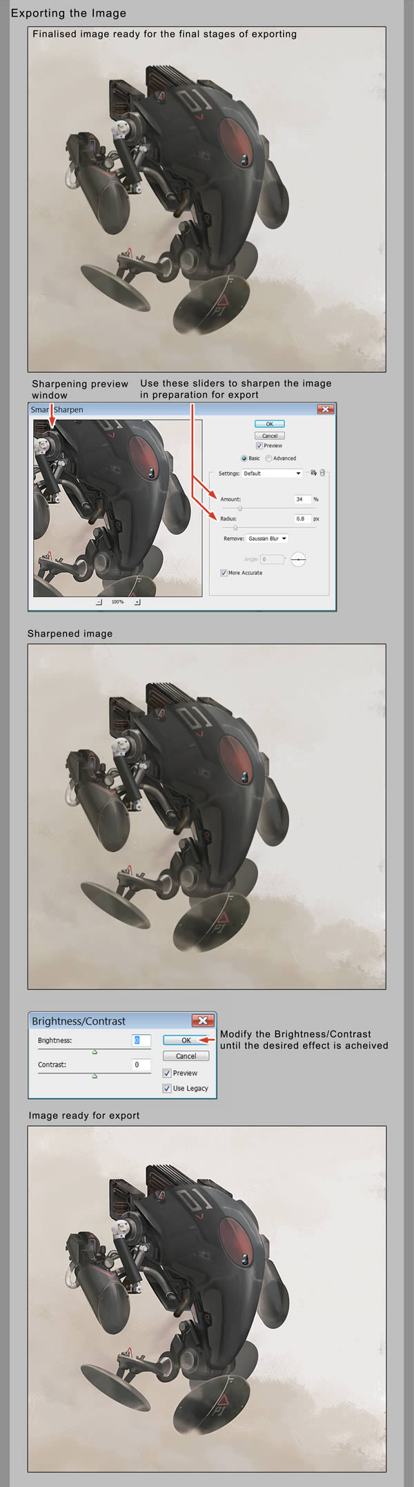 Create a Futuristic Combat Robot in Photoshop | Envato Tuts+