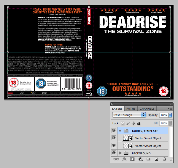 Create a Print-Ready Blu-ray Packaging Design | Envato Tuts+
