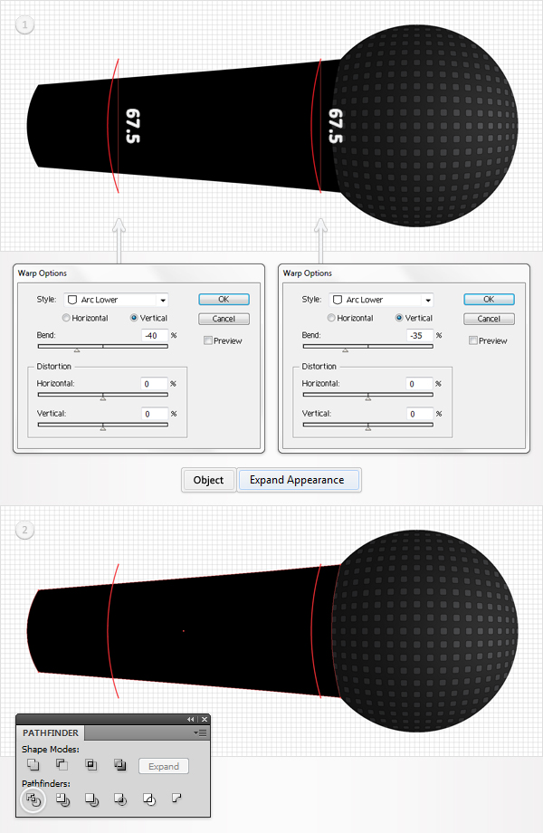Create a Microphone Illustration and Cable Text Effect | Envato Tuts+