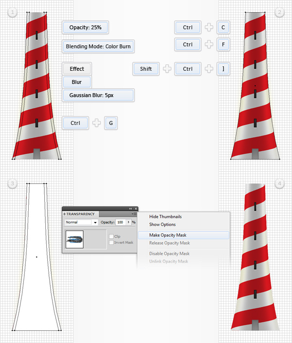 Create a Detailed Lighthouse Landscape in Adobe Illustrator | Envato Tuts+