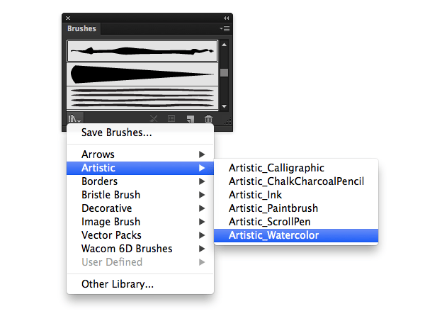 Create a Set of Art Brushes to Make a Linocut-Style Illustration ...