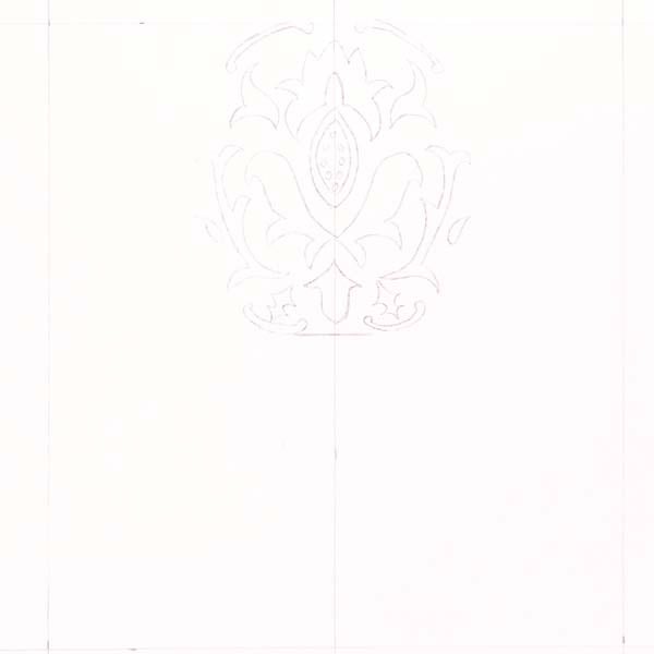 Use a Tracing Paper Trick to Create Seamless Wallpaper