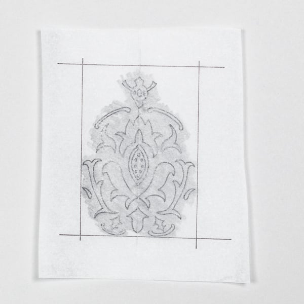 Use a Tracing Paper Trick to Create Seamless Wallpaper