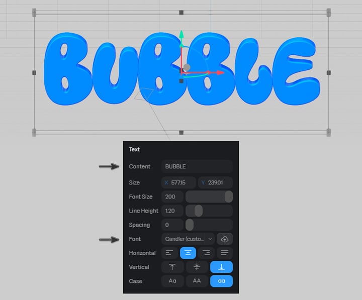 How to create an animated 3D bubble text effect in Spline | Envato Tuts+