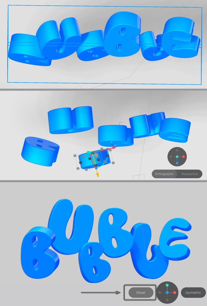 How to create an animated 3D bubble text effect in Spline | Envato Tuts+
