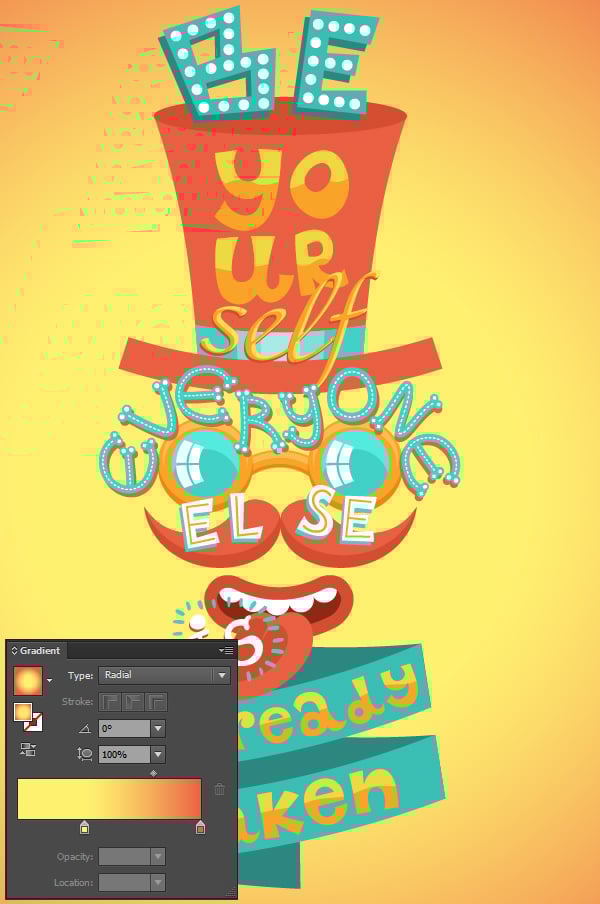 Design a Crazy Retro Poster with Quirky Lettering in Illustrator ...