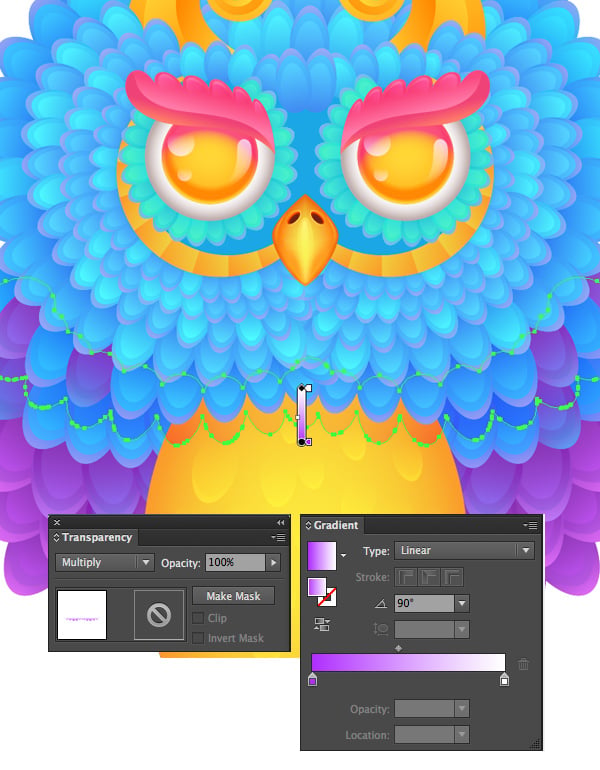 Create a Radiant Owl iPhone Case Template in Adobe Illustrator | Envato ...