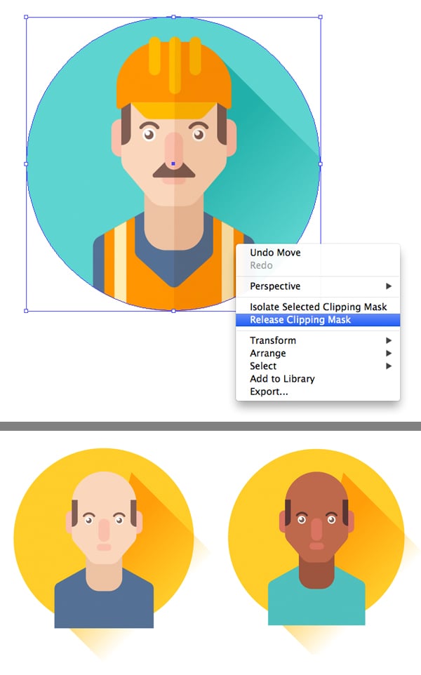 How to Create Flat Profession Avatars in Adobe Illustrator | Envato Tuts+