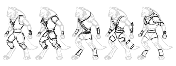 Design and Draw a Model Sheet of a Werewolf Warrior | Envato Tuts+