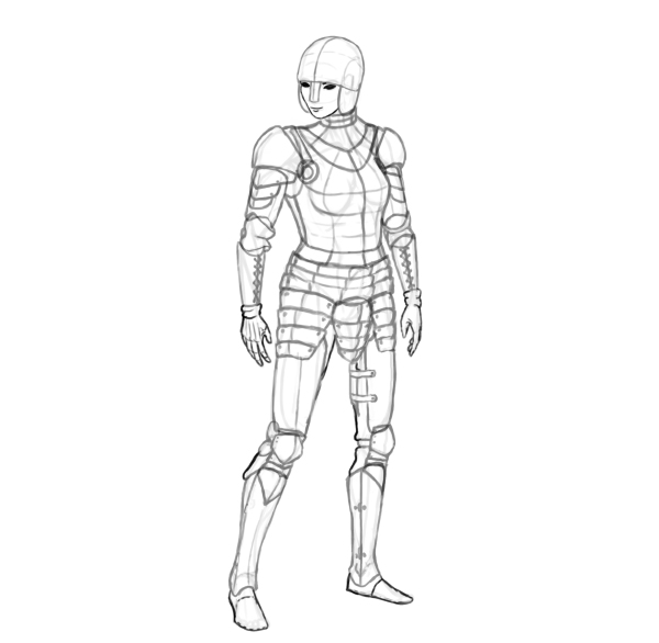 How to Design and Draw a Realistic Female Warrior | Envato Tuts+