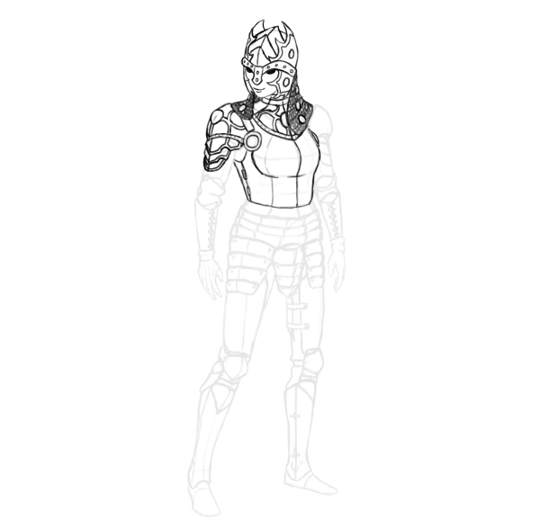 How to Design and Draw a Realistic Female Warrior | Envato Tuts+