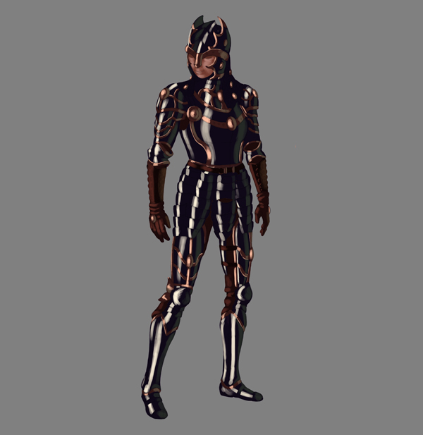 How to Digitally Paint Shiny Metal Armor in Adobe Photoshop | Envato Tuts+