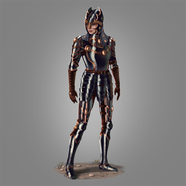 How to Digitally Paint Shiny Metal Armor in Adobe Photoshop | Envato Tuts+