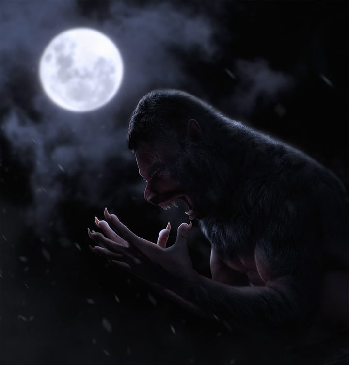 How to Create a Howling Werewolf Photo Manipulation in Adobe Photoshop ...